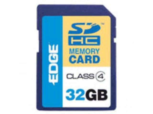 EDGE Tech 32GB Secure Digital High Capacity (SDHC) Card - Class 4 ...