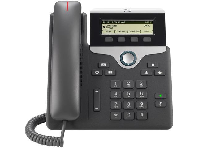Cisco 7811 IP Phone - Cable - Wall Mountable - 1 x Total Line - VoIP ...