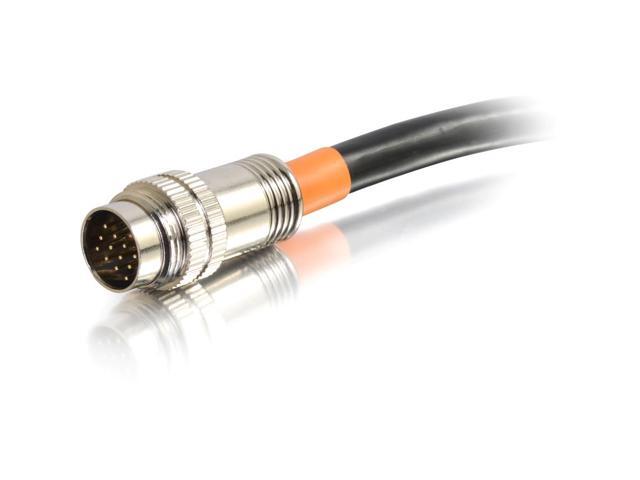 C2G 1.5ft RapidRun RCA Composite Video and RCA Stereo Audio Flying Lead ...