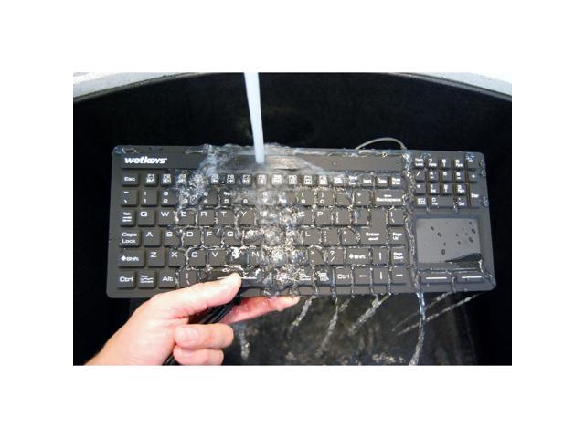 WetKeys Professional Grade Waterproof Keyboard with Touchpad KBWKRC106T ...