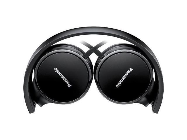 Panasonic On-Ear Stereo Headphones with Mic and Controller (Black ...