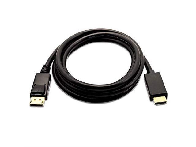 V7 Black Video Cable Displayport Male To Hdmi Male 3M 10Ft - Newegg.com