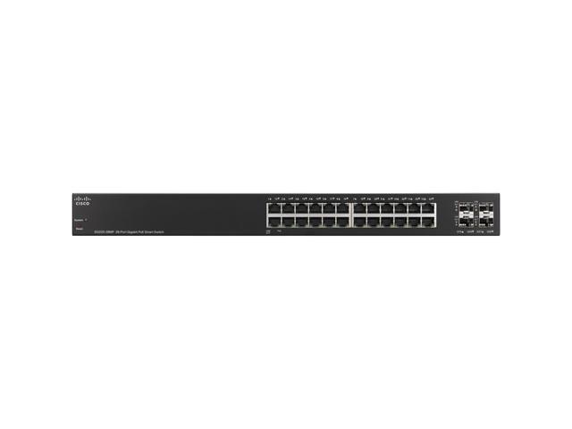 Cisco SG220-28MP 28-Port Gigabit PoE Smart Switch - Newegg.com