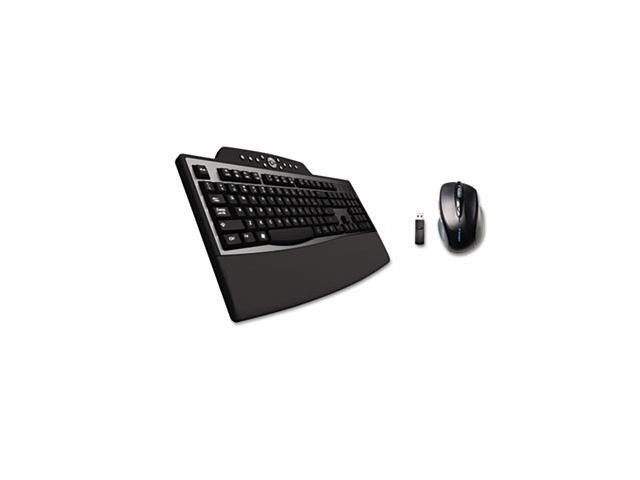 Pro Fit Keyboard/Mouse Desktop Set, Wireless, Black - Newegg.com