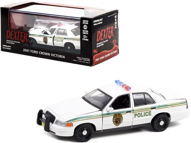 2001 Ford Crown Victoria Police Interceptor White "Miami Metro Police ...