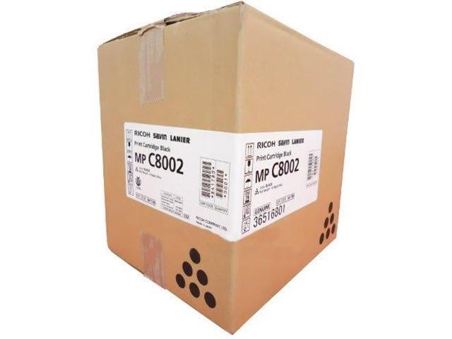 Black Toner Cartridge for Ricoh 841780 MP C6502SP, MP C8002SP, Genuine ...