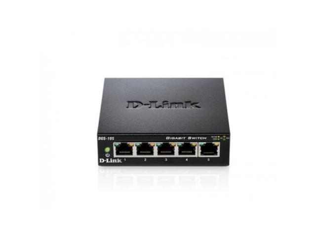 D-Link DGS-105 DGS 105 - Switch - 5 x 10/100/1000 - desktop - Newegg.com