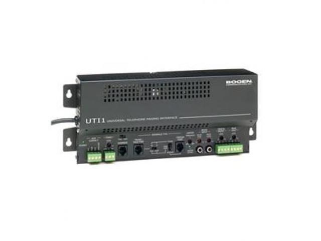 Bogen Communications UTI1 24V Universal Telephone Inter- Face Single ...