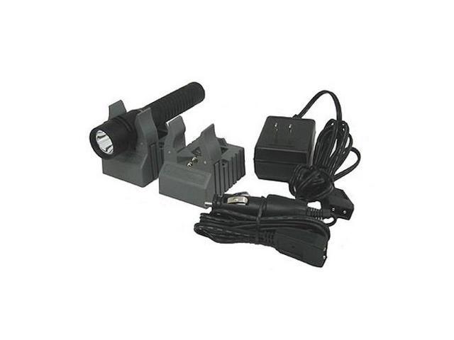 74302 Strion LED Rechargeable Flashlight with 2 Holders (Black ...