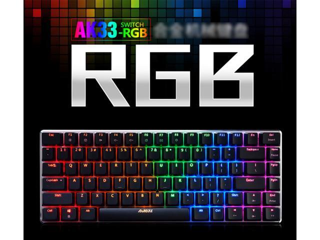 UrChoiceLtd® 2016 Ajazz AK33 Multimedia Mechanical Ergonomic Usb Gaming ...