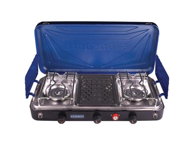 Stansport 212-600-50 Outfitter Series 3-Burner Propane Stove - Newegg.com