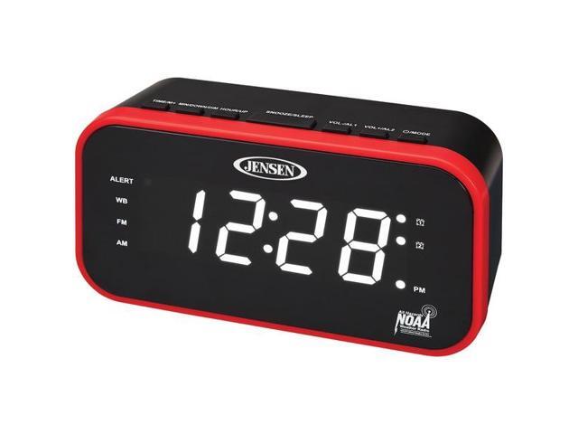 Jensen JEP-150 Am/Fm Weather Band Clock Radio With Weather Alert ...