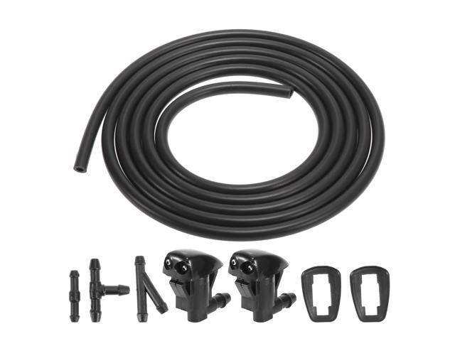 Front Windshield Washer Nozzles Kit with 2 Meters Windshield Washer ...