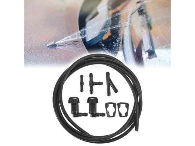 Front Windshield Washer Nozzles Kit with 2 Meters Windshield Washer ...