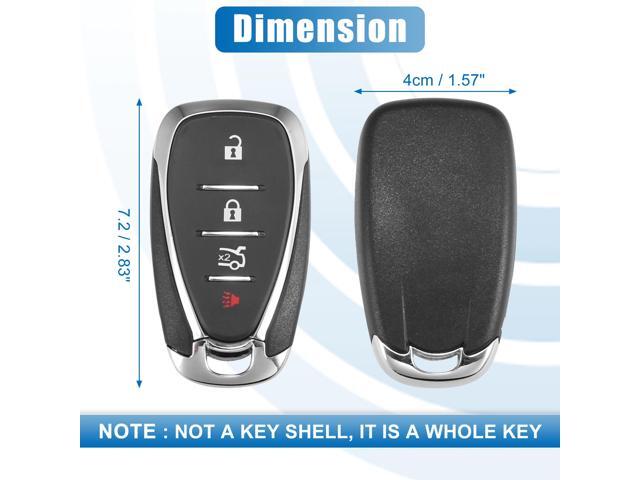 4 Button Car Keyless Entry Remote Control Replacement Key Fob Proximity ...