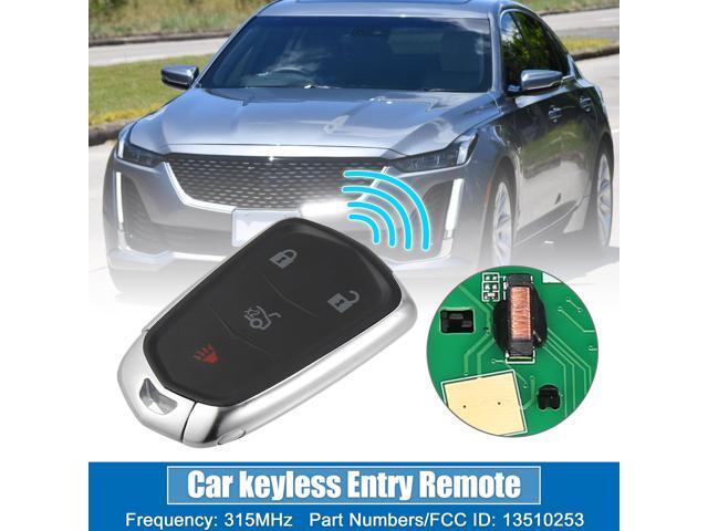 4 Button Car Keyless Entry Remote Control Replacement Key Fob Proximity ...