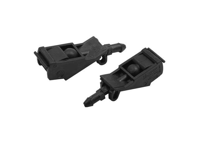 4pcs Black Plastic Front Windshield Wiper Nozzles 6E0955985 for ...