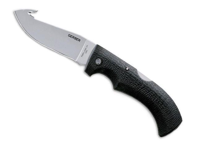Gerber Folding Gator Single Blade Pocket Knife - Gut Hook, Fine Edge ...
