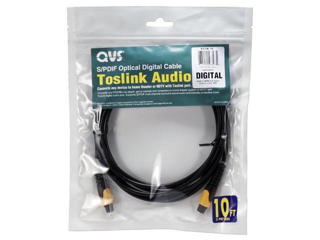 QVS 15 ft Fiber Optic Cable - Newegg.com