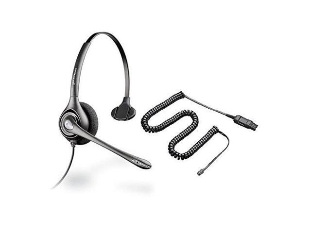 PLANTRONICS HW251N Bundle Kit Supraplus Monoaural ACCS Noise Cancelling ...