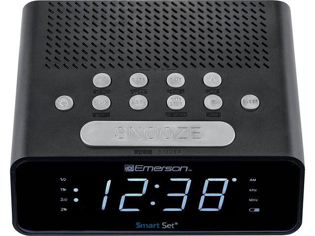 Emerson SmartSet ER100101 Desktop Clock Radio - AM, FM - Newegg.com