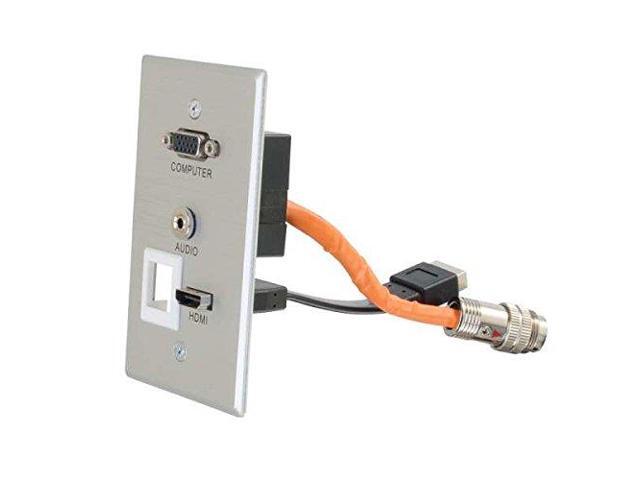 RAPIDRUN VGA + 3.5MM WITH HDMI PASS THROUGH AND ONE KEYSTONE ...