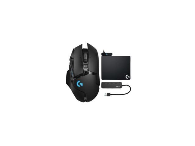 Logitech G502 Lightspeed Wireless Gaming Mouse with Charging System and ...