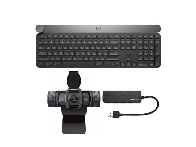 Logitech Craft Advanced Wireless Keyboard with Creative Input Dial ...