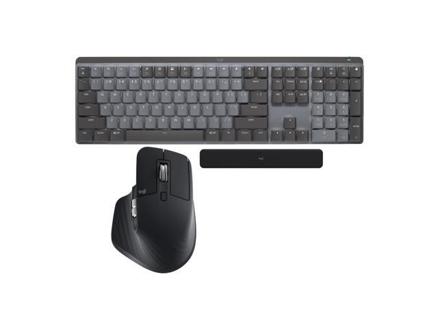 Logitech MX Mechanical Wireless Illuminated Performance Keyboard Bundle ...