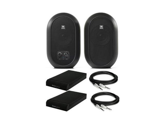 JBL 104-BT Compact Desktop Reference Bluetooth Monitors Bundle with ...