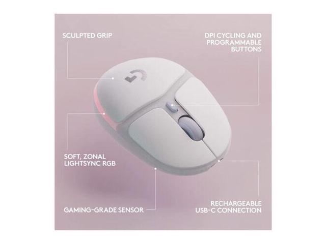 Logitech G705 Wireless Gaming Mouse, Customizable LIGHTSYNC RGB ...