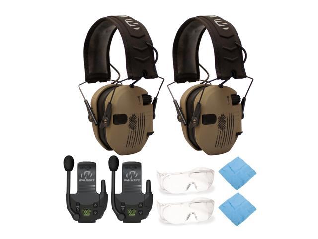 Walker's Razor Slim Electronic Shooting Hearing Protection Muff (2-Pack ...