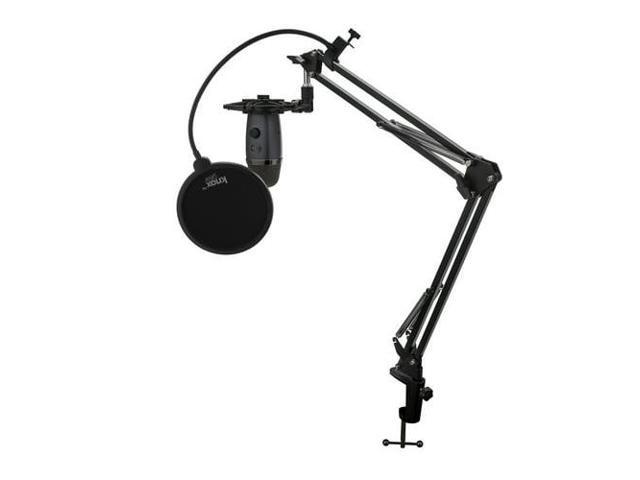 Blue Yeti Nano USB Mic (Shadow Gray) w/ Knox Boom Arm, Shock Mount ...