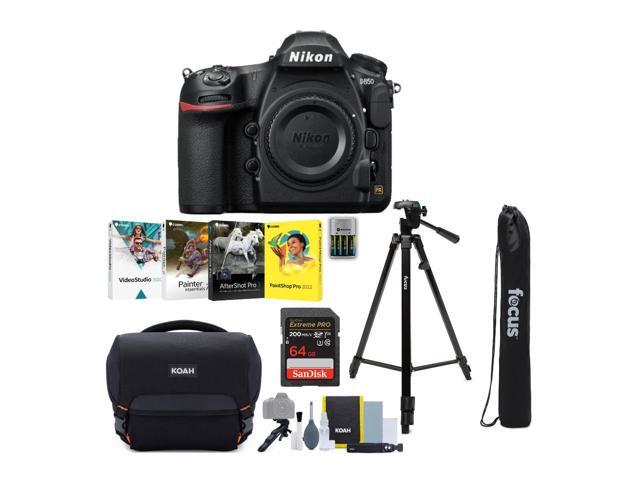 Nikon D850 Full Frame FX-Format Digital SLR Camera and 64GB Holiday ...