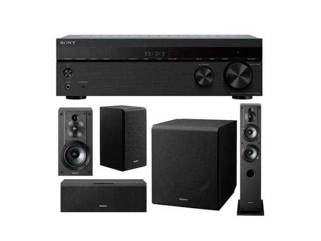 Sony STRDH590 5.2ch Home Theater AV Receiver with Speaker and Subwoofer ...