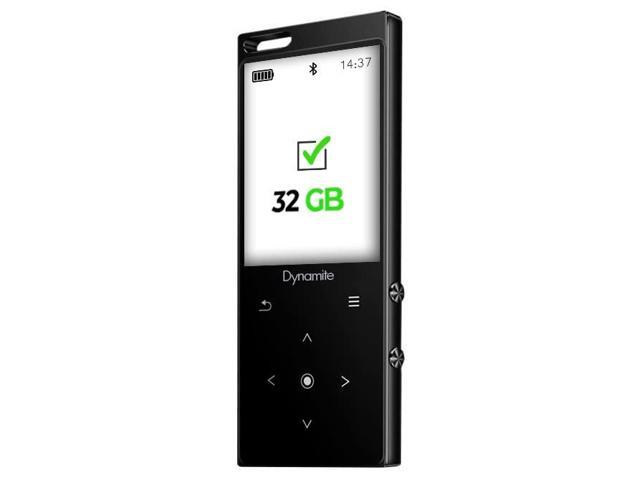 Samvix Dynamite 32GB Kosher MP3 Player with Bluetooth, Touchscreen, and ...