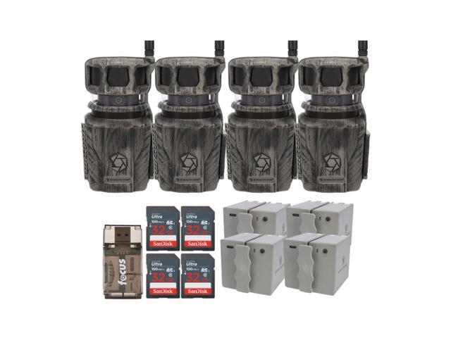 Stealth Cam Revolver 36MP 360-Degree Cellular Trail Camera (4-Pack ...