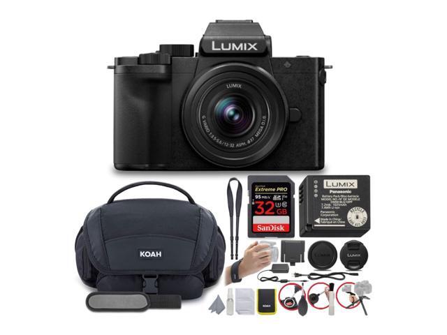 Panasonic LUMIX G100 4K Mirrorless Vlogging Camera with 12-32mm Lens ...