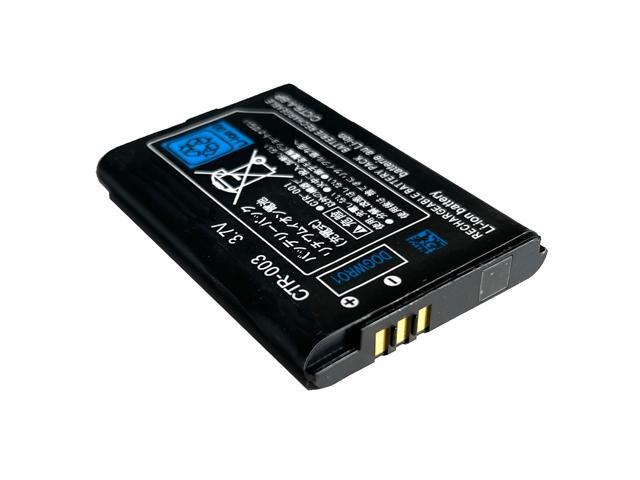 Rechargeable Li-ion Battery For Game Console Nintendo 3DS N3DS CTR-003 ...