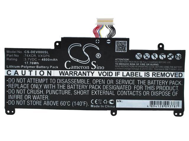 Battery for DELL T01D T10D-5830 Venue 8 Pro 74XCR VXGP6 Tablet CS ...
