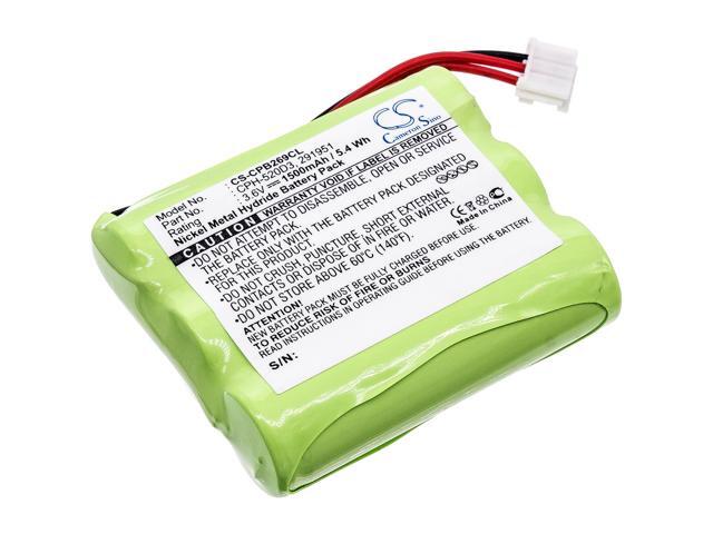 Battery for RCA 25450 25450RE3 5-2699 H25450RE3 H5450 180AAH-2699 ...