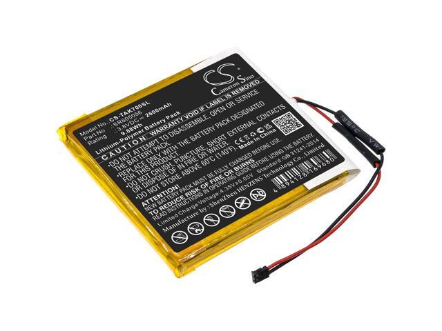 Battery for Astell&Kern AK70 SR605056 Media Player CS-TAK700SL 2600mAh ...
