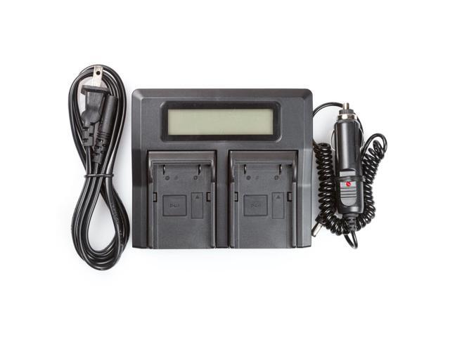 LCD Dual Rapid Battery Charger for Trimble EiDLi1 5700 5800 TSC1 R7 R8 ...