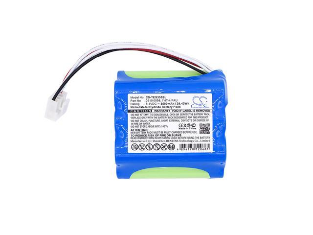 Battery for Testo 0515 0098 7HT-4/FAU 350 Plus 350-S 350-XL Flue Gas ...