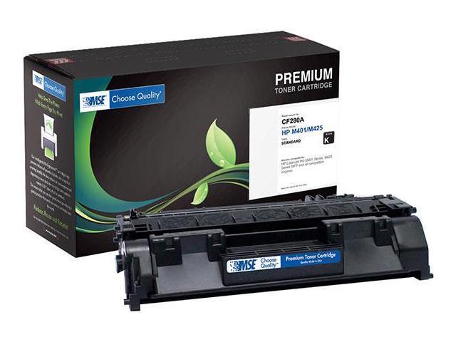 MSE Compatible Black Toner Cartridge (Alternative for HP 80A/CF280A ...