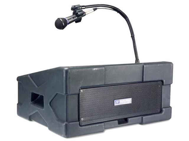 AmpliVox SW124 Wireless Roving Rostrum Podium PA - Newegg.com