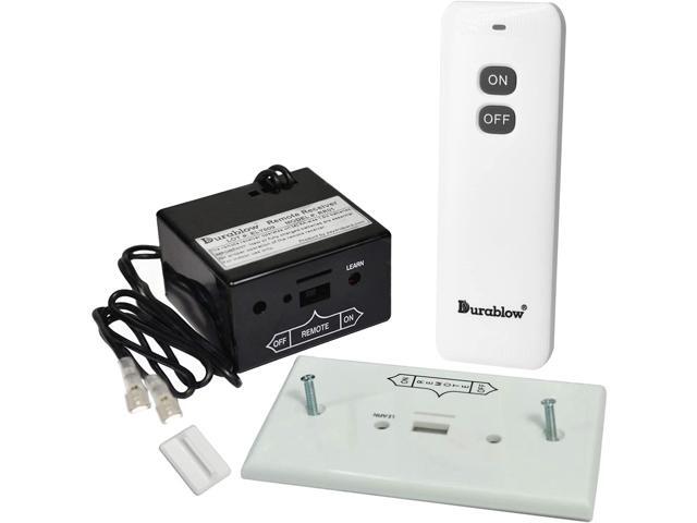 Durablow TR1001 On/Off Gas Fireplace Remote Control Kit for Millivolt ...