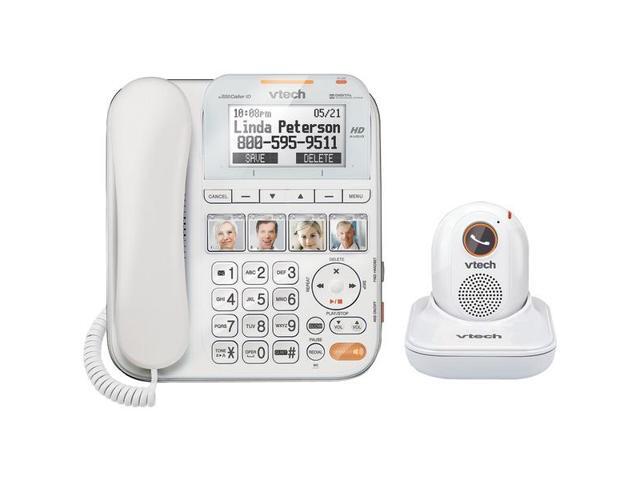 Vtech Sn1197 Careline Corded Home Safety Telephone System - Newegg.com
