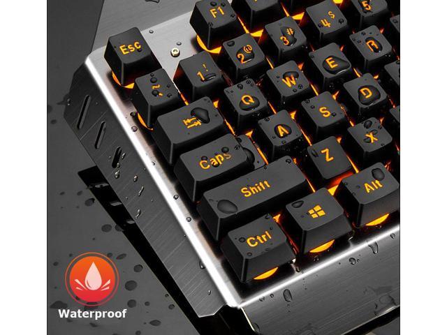 Wireless Gaming Keyboard And Mouse Set, Rechargable Backlit Mechanical ...