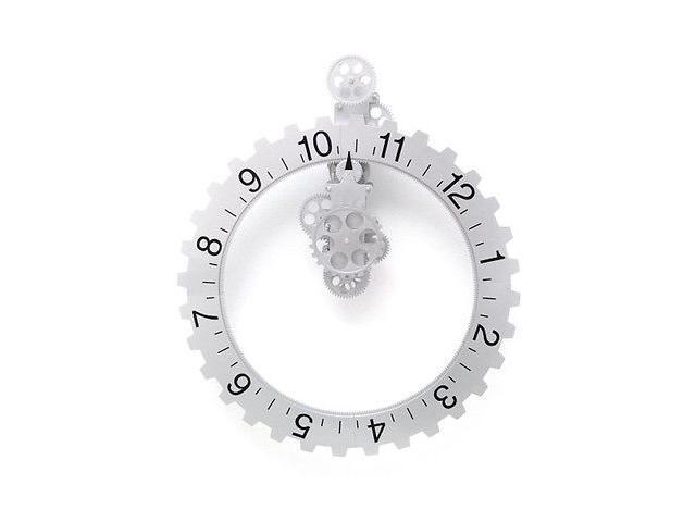 Big Wheel Clock Revolving Gears by 22" Wall Art Decor Wall Clocks ...